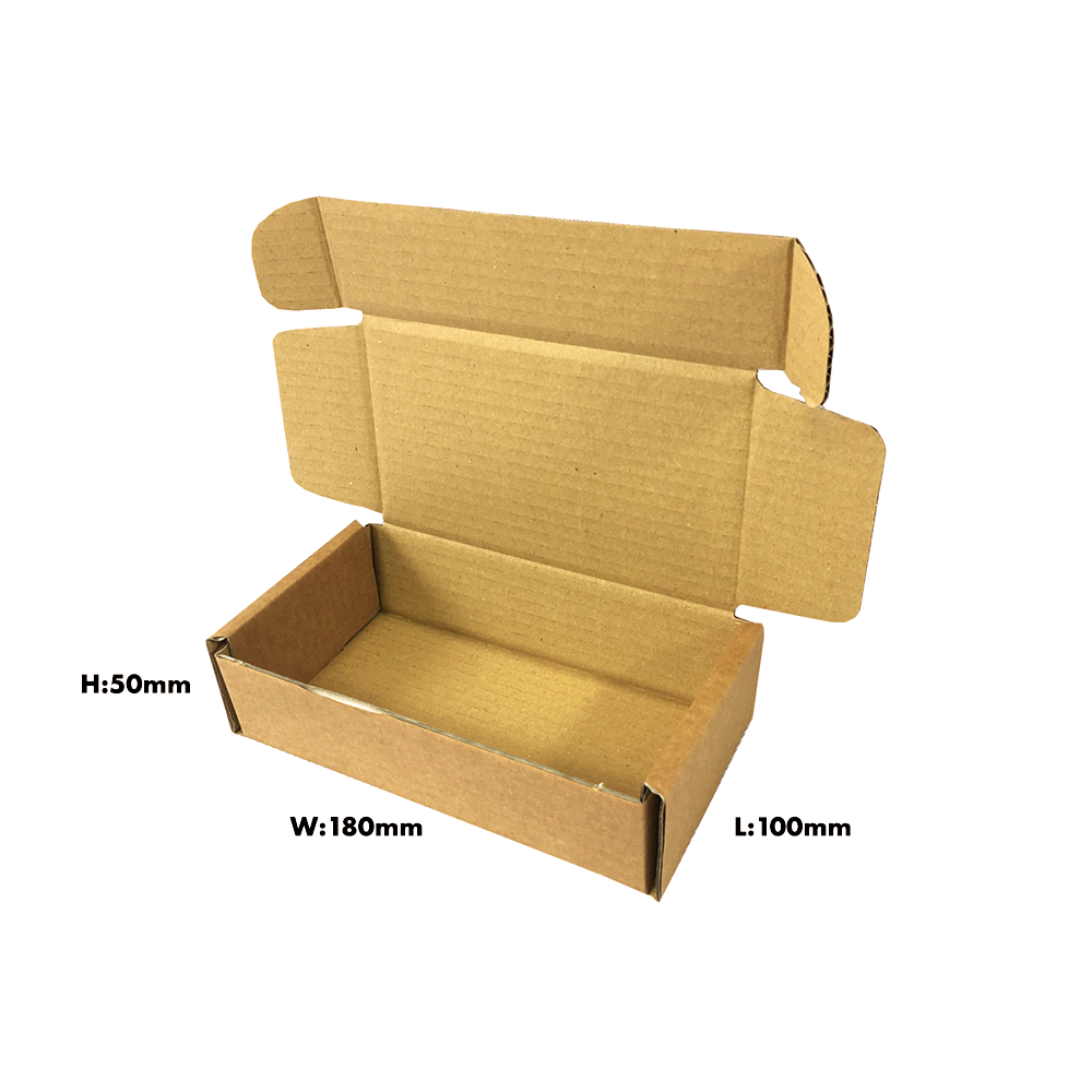 50 x Postal Box - 180 x 100 x 50mm - Packaging Now