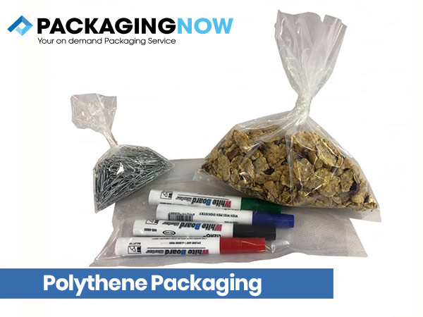 Polythene Plastic Packaging - Packaging Now